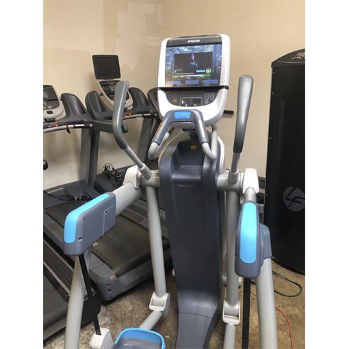 PRECOR AMT 885 WITH OPEN STRIDE W/P80 CONSOLE